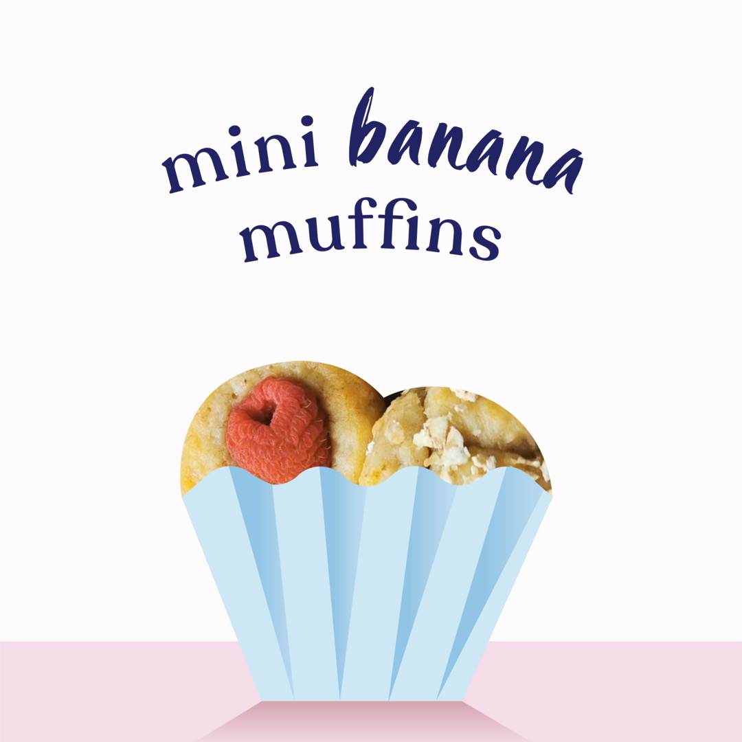 Sugar-free mini banana muffins! – Kendamil Pakistan